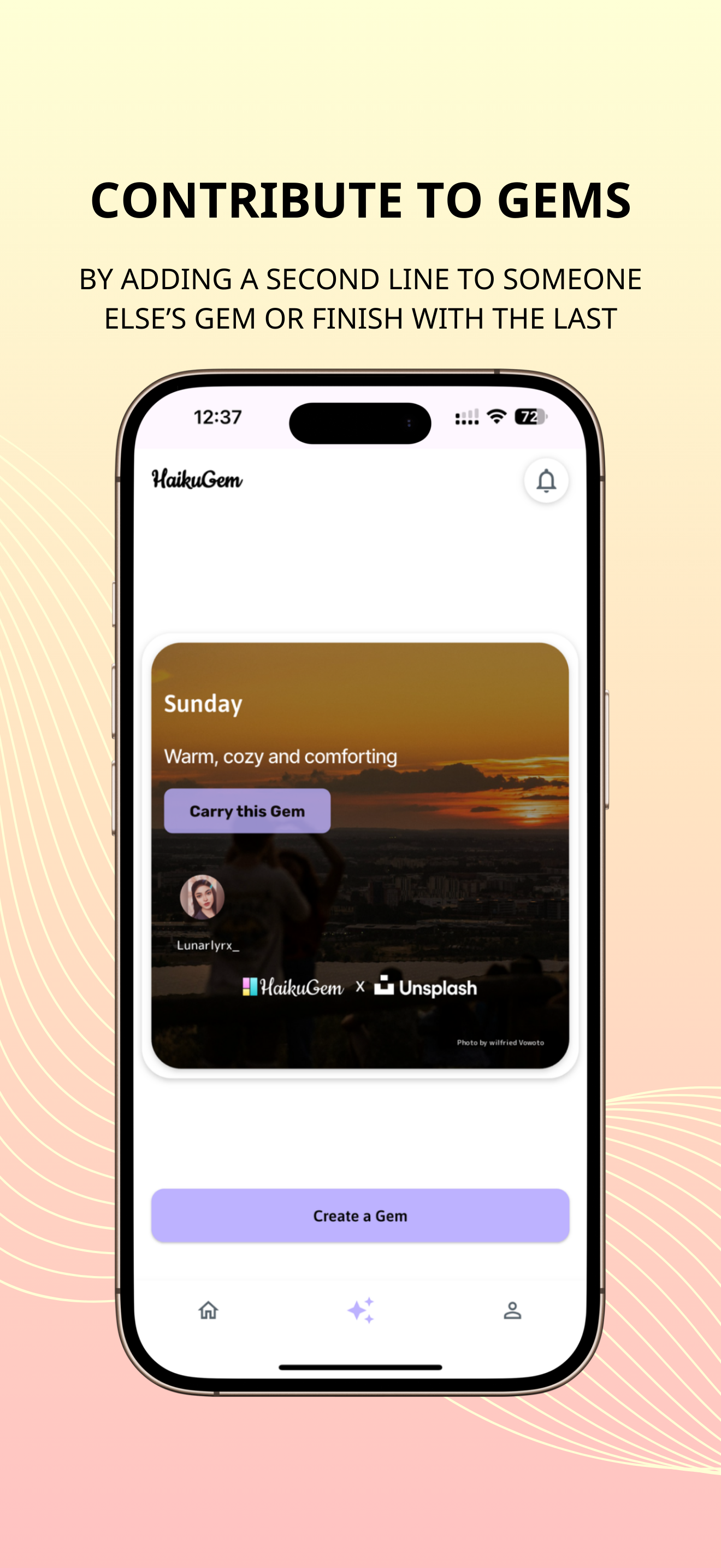 HaikuGem – Create Collab Connect